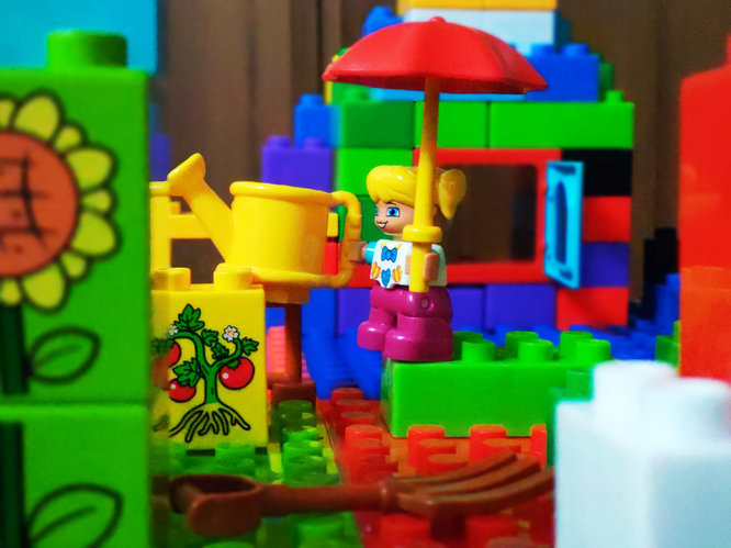 Стол конструктор Lego Duplo с 2 стульями, 3 в 1 детский стол ...