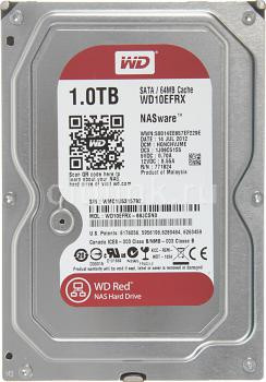 Western Digital WD10EFRX жесткий диск WD Red HDD 1Tb SATA 6Gb/s 64Mb ...