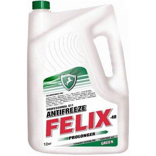 Антифриз FELIX PROLONGER G11 зеленый 10кг купить в Алматы