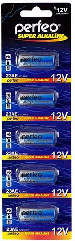 Батарейка PERFEO 23АЕ Super Alkaline 12V BL5 ( цена за 1 бат.) (id ...