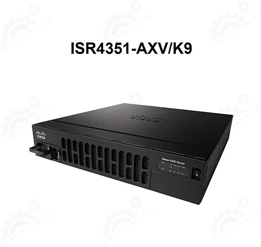 Cisco ISR 4351 AXV Bundle, PVDM4-64 w / APP, SEC, UC lic, CUBE-25 (id ...