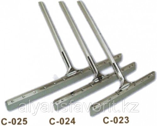 Швабра с резиновым лезвием для сгона воды с ручкой (водосгон) 55 см ...