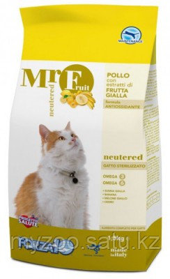 Forza10 Mr. Fruit NEUTERED для стерилизованных кошек, 1,5кг. купить за 6 200 ₸ — доставка по ...