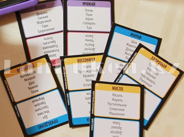 Настольная игра Табу полный набор песочные часы и аксессуары (развивает ...