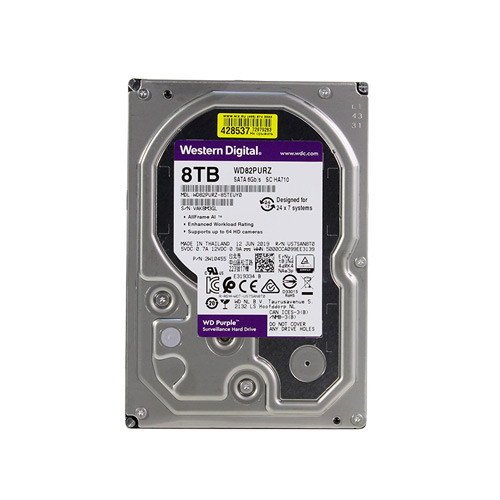 Western Digital WD82PURZ Жесткий диск для видеонаблюдения HDD 8Tb WD ...
