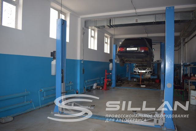 Автоподъемник PL-4.0-2B 220V SILLAN. 4т: купить в Казахстане в интернет ...