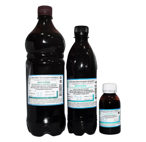 Креолин 0,5л: продажа, цена в Петропавловске. Ветеринария, общее от ...