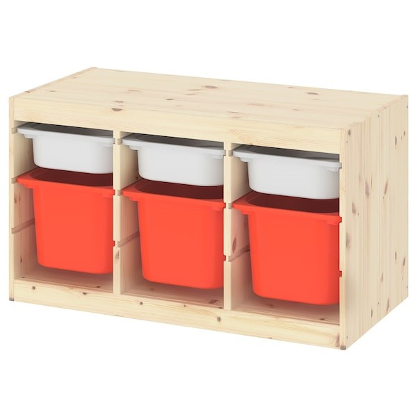 Стеллаж для игрушек ТРУФАСТ 94x44x52 см ИКЕА, IKEA - купить по лучшей ...