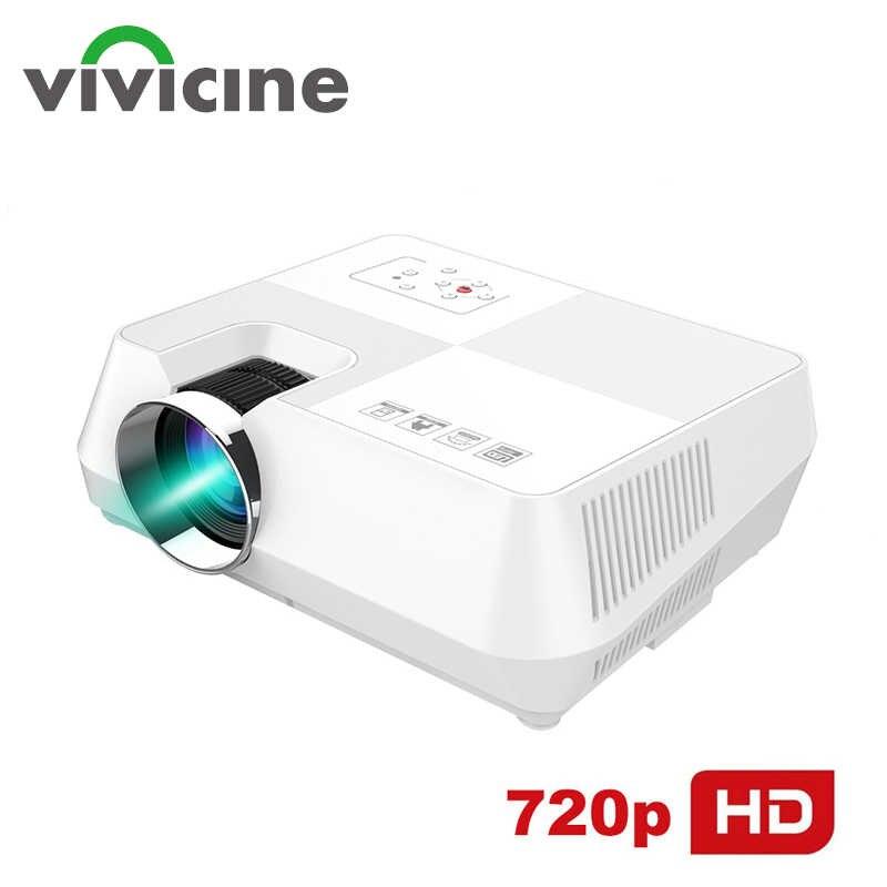 Vivicine 720P HD светодиодный портативный проектор