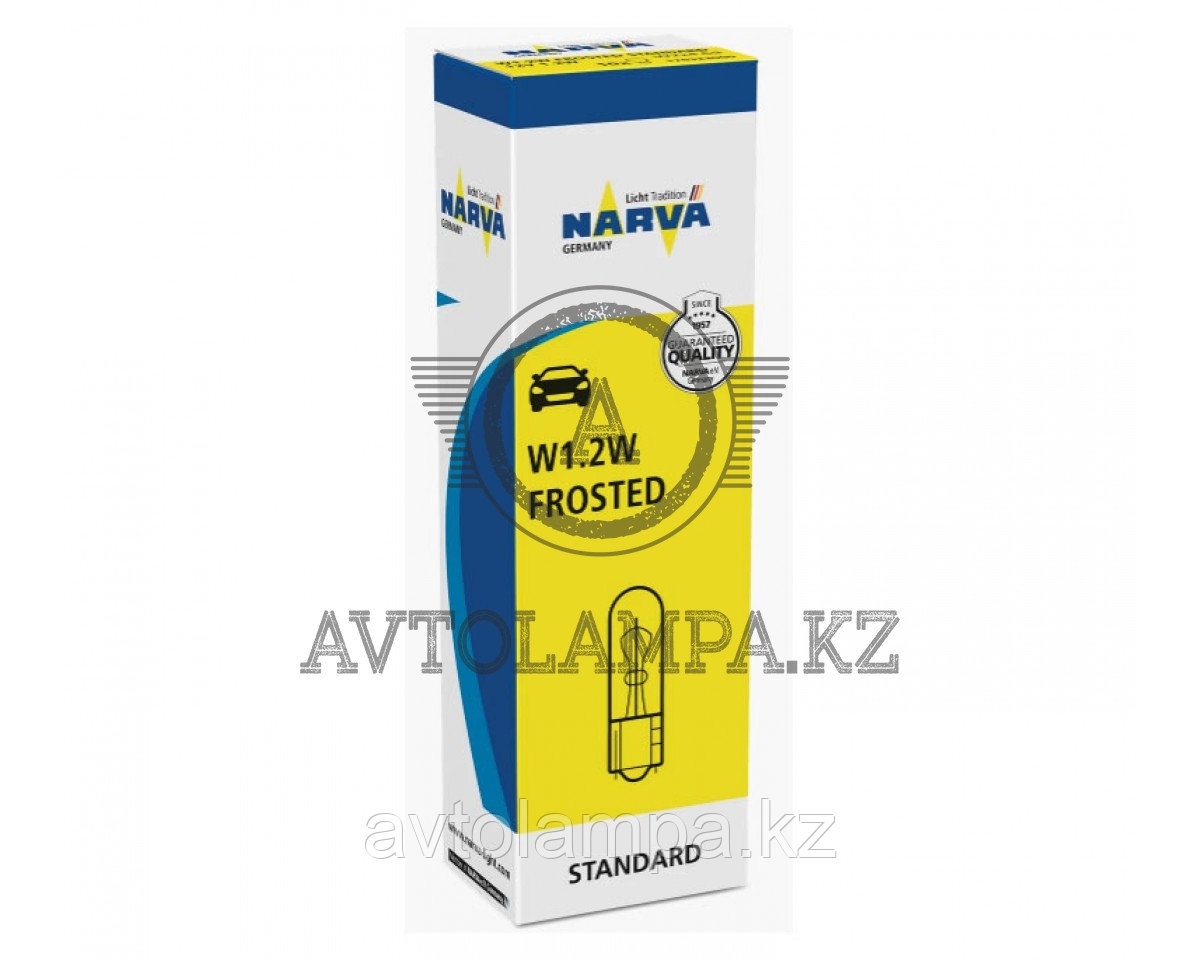 NARVA W1.2W 12V 17032 Frosted матовая: продажа, цена в Алматы. Лампочки ...
