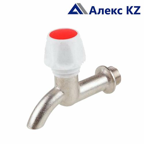 Кран водоразборный Ду 15 н/р настенный КВ 15м-06 Цветлит (id 80540730)