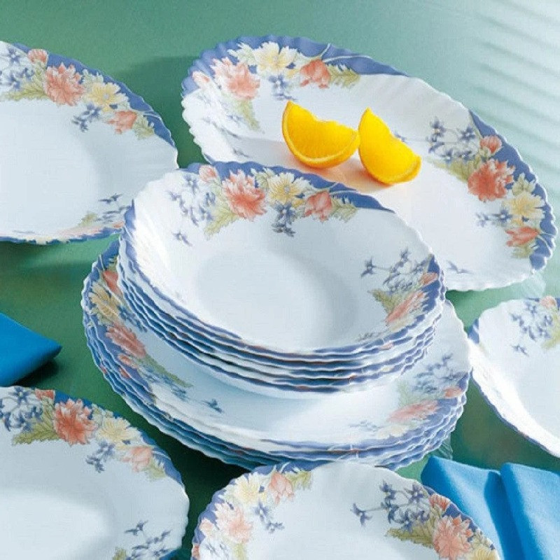 Столовый сервиз Arcopal Florine 19 предметов на 6 персон (id 66120706)