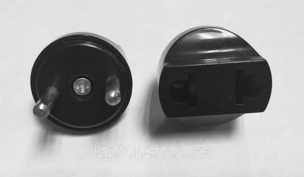 Адаптер US- EU (Переходник сетевой c европейской вилки на российскую ...