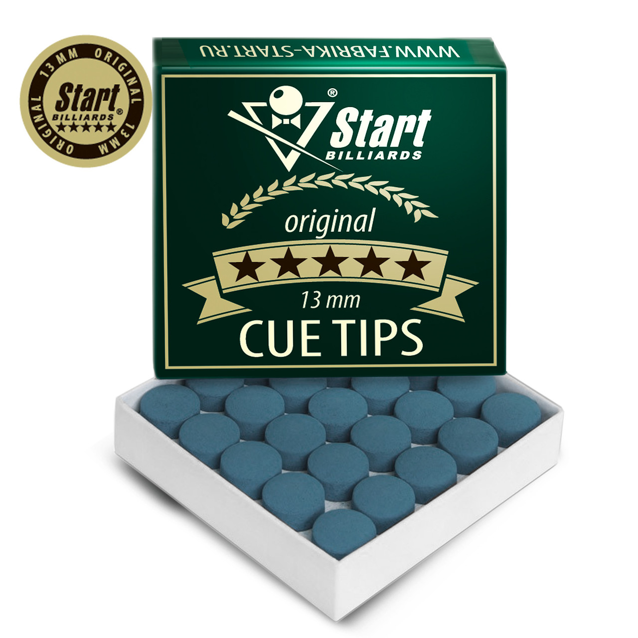 Наклейка на кий Startbilliards Cue Tips original 13 мм SB063 (Поштучно ...
