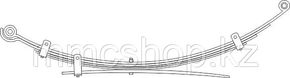 Новые рессоры Mitsubishi L200 Л200 4150A094 Митсубиси ресоры купить в ...