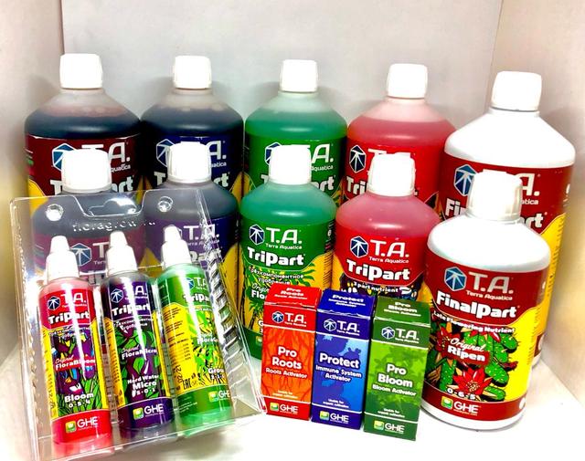 Удобрения GHE, ADVANCED NUTRIENTS, PLAGRON, BIOBIZZ, HESI, CANNABIOGEN ...