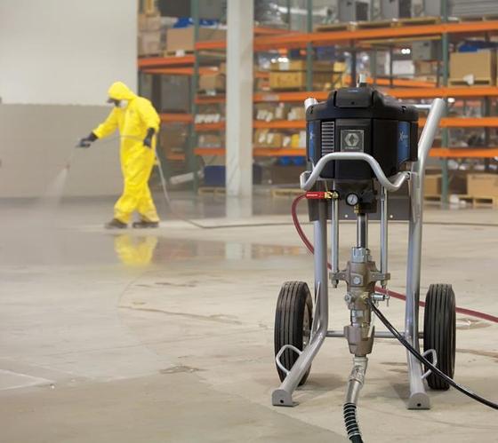 Окрасочный агрегат безвоздушного распыления с пневмоприводом -GRACO ...