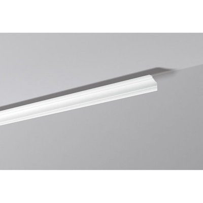 Плинтус потолочный из пенополистирола NMC LX-23 высота 22 мм, ширина 22 ...