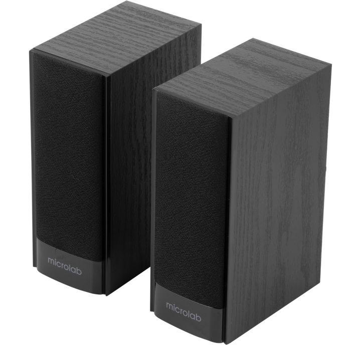 Купить Колонки Microlab B-56 (2.0) - Black, 3Вт(2x1.5) RMS, 100Hz-18kHz, 70dB, USB, +RC в Алматы ...
