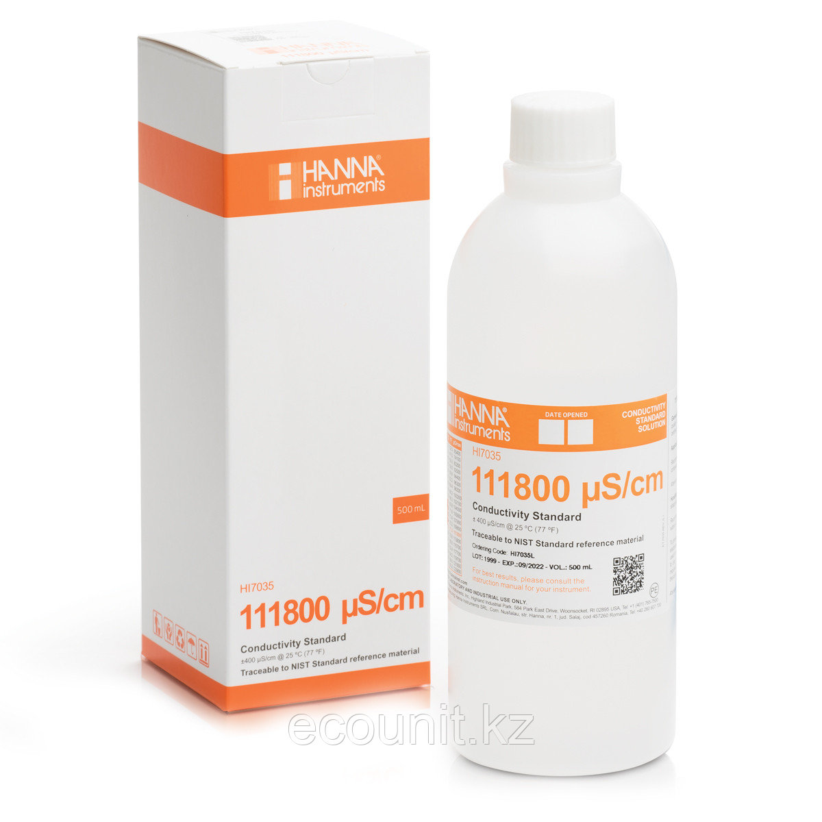 Hanna HI7035L раствор для калибровки 111800 мкСм/см, 500 мл HI7035L ...