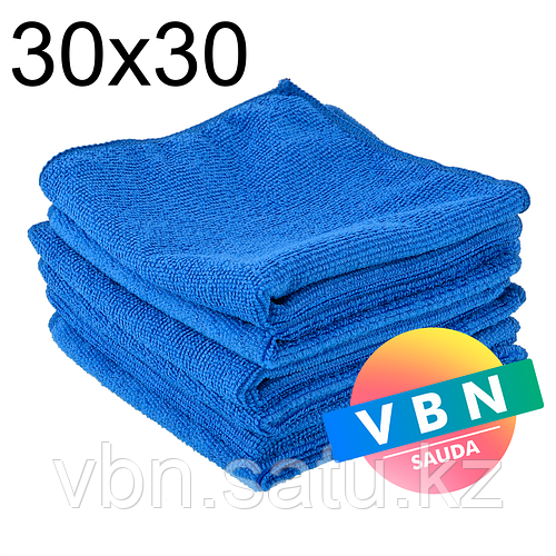 Салфетка из микрофибры 30х30, плотность 160 г/м2