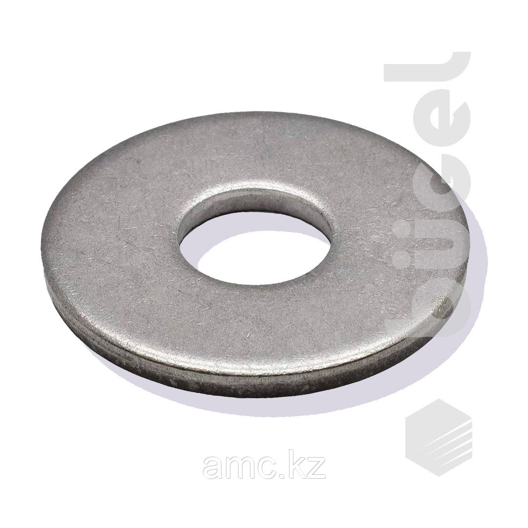 М8 Шайба плоская усиленная DIN 9021 (ГОСТ 6958-78) оцинкованная в Алматы