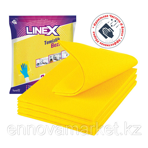 Linex салфетки для уборки 35*35 см, 3 шт, купить в Казахстане, цена на ...