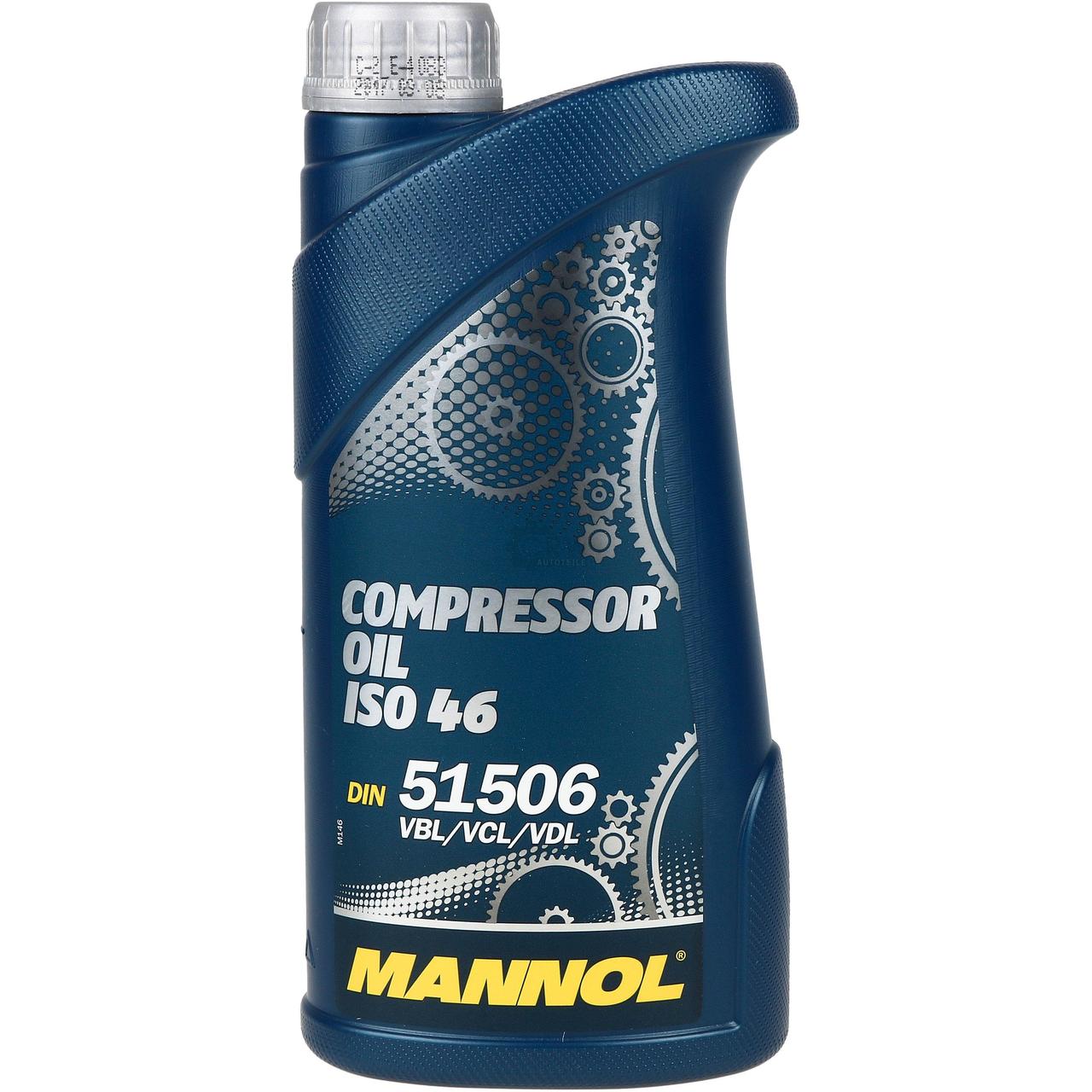 Масло MANOL Compressor Oil ISO 46 1л.: продажа, цена в Актобе ...
