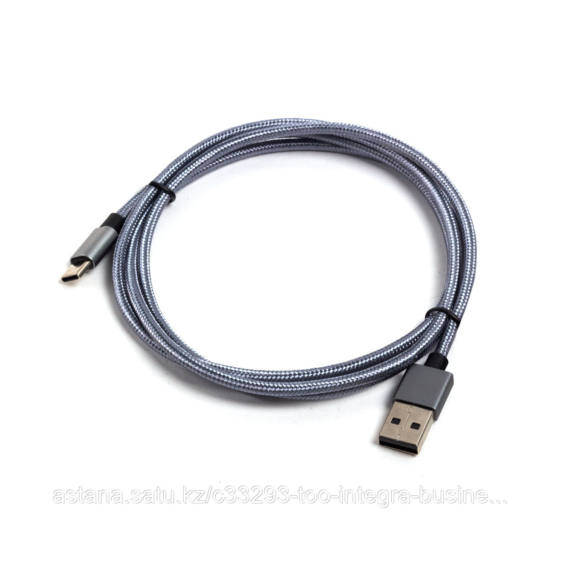 Переходник USB-USB Type C SVC USC-AL0120GR-P, Серый, Пол. пакет, 1.2 м ...