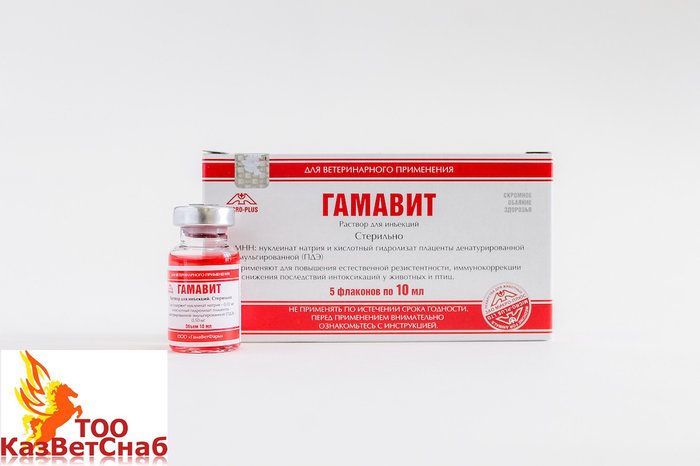 Гамавит инъекцияға арналған ерітінді 10 мл (id 95684765)