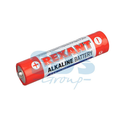 Батарейка алкалиновая AAA/LR03 1,5V 24 шт. (мизинчик) блистер REXANT (id 97026723)