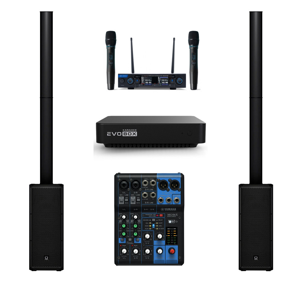 КОМПЛЕКТ КАРАОКЕ EVOBOX - TURBOSOUND IP1000 (id 97906662)
