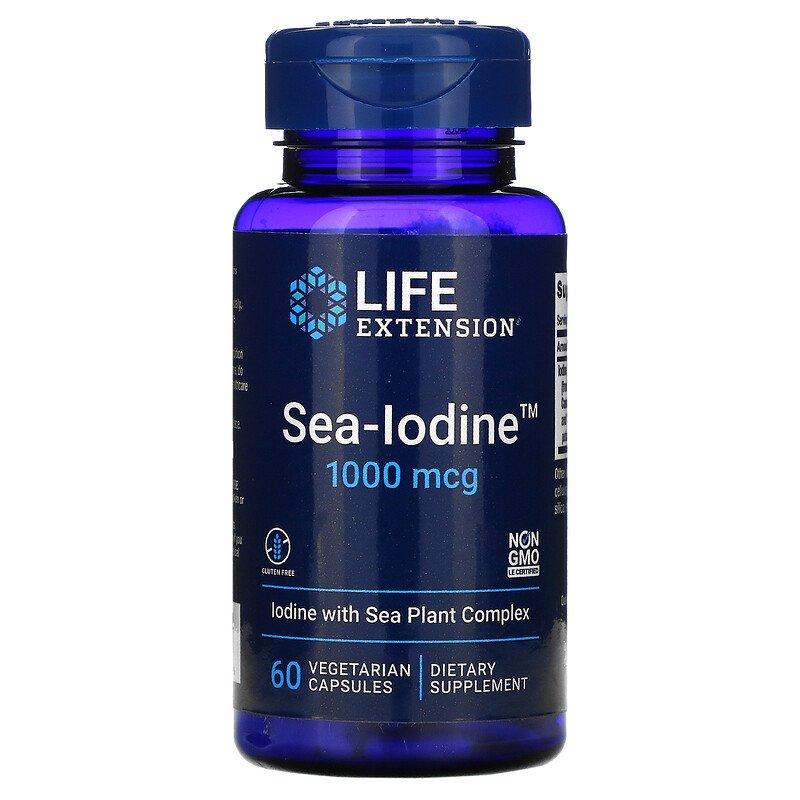 Sea-Iodine, 1000 мкг, 60 капсул (Морской йод): продажа, цена в Алматы ...