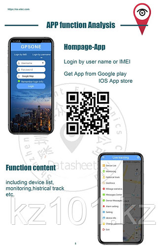 GPS-трекер на солнечной батарее для крупного рогатого скота EX-GT080