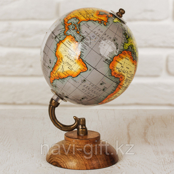 Сувенир глобус "Горы" 12,5х12,5х21,5 см в Алматы от NAVI-GIFT