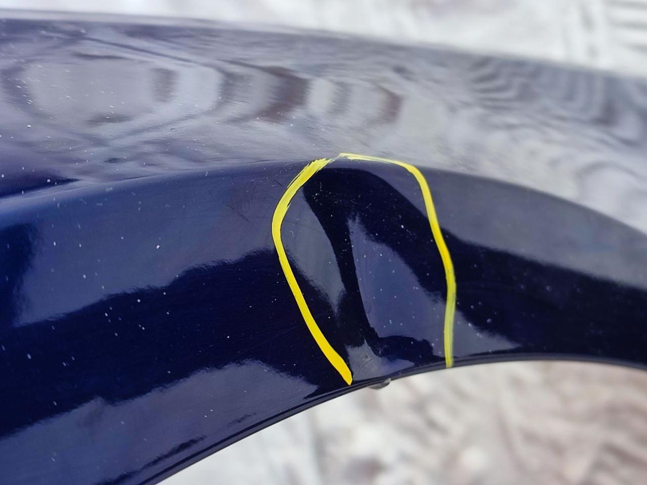 Крыло переднее левое Audi A4 (B9) V (2015 н.в.) 8W0821105A