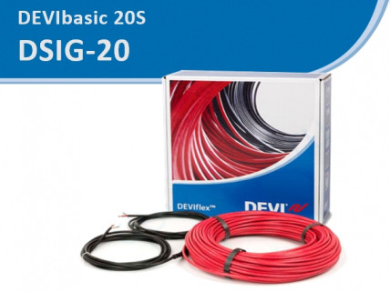 Нагревательный кабель DEVIbasic™ 20S / DSIG-20 где купить в Астане с доставкой по Казахстану, по ...