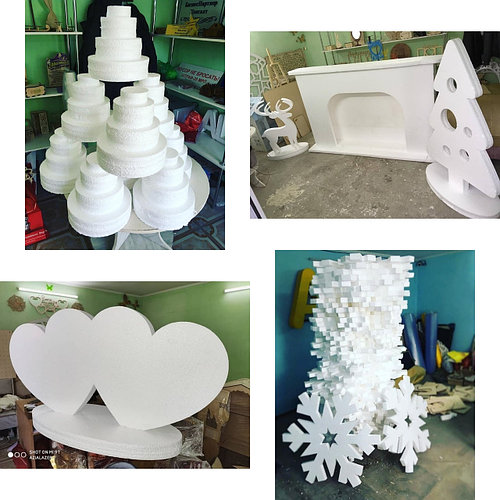 Объемные фигуры из Пенопласта (id 99606701)