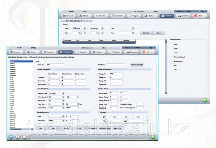 Автоматический биохимический анализатор Rayto Chemray 420 (id 100304070)