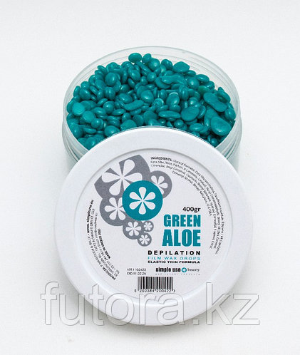 Воск для депиляции "Simple Use Beauty Green Aloe - Зелёный Алоэ