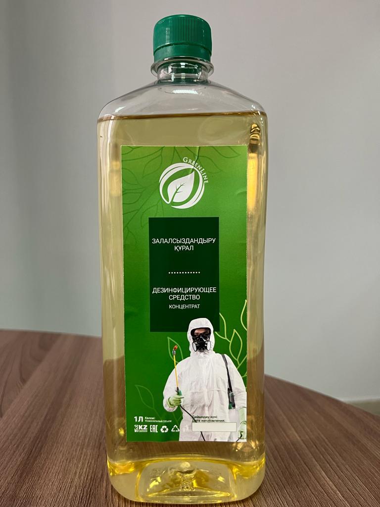 Дезинфицирующее средство общего применения Dis Clean 1 л, концентрат ...