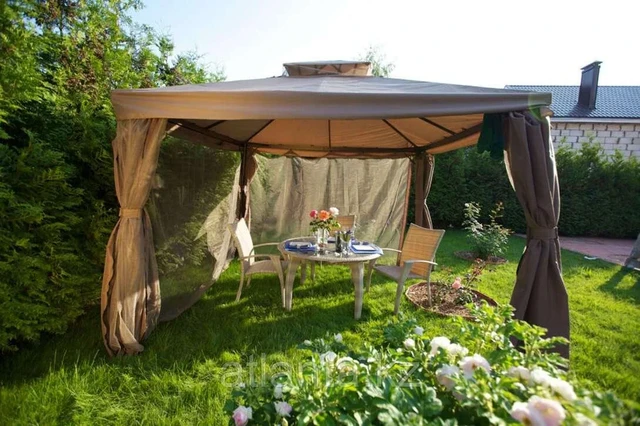 Шатры, зонты, маркизы, навесы, перголы в Алматы от компании "ICEKITCHEN ...