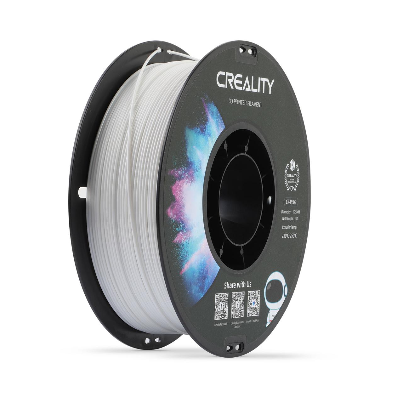 Creality TPU White 1.75 mm 1Kg ⭐3dlife.kz