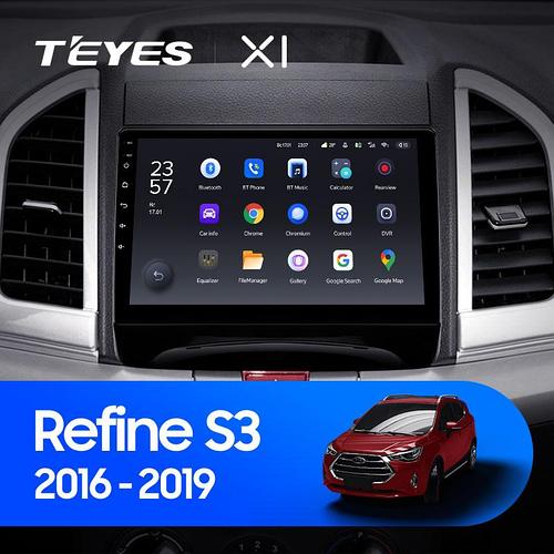Магнитола X1 2 Gb 10.2" для JAC Refine S3 2016-2019 [A]