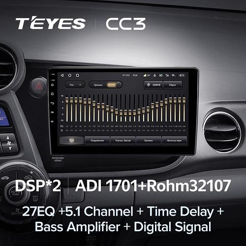 Магнитола CC3 3 Gb 9.0" для Honda Insight 2 LHD RHD Right hand driver B ...