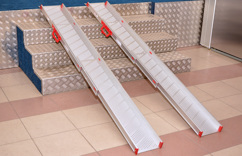 Рампа (пандус) Т3 для инвалидной коляски купить на сайте Безбарьерная среда