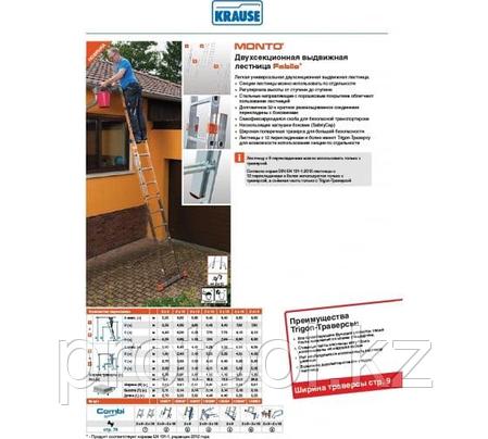Купить Двухсекционная выдвижная лестница Krause FABILO 2 х 12 120922 в ...