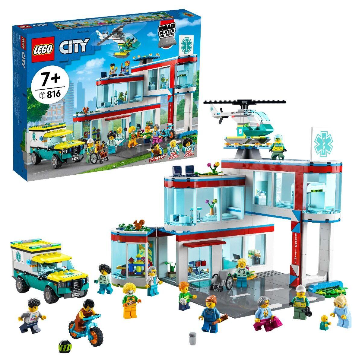 LEGO Больница CITY 60330 купить в Алматы. Доставка игрушек Babyk.kz.