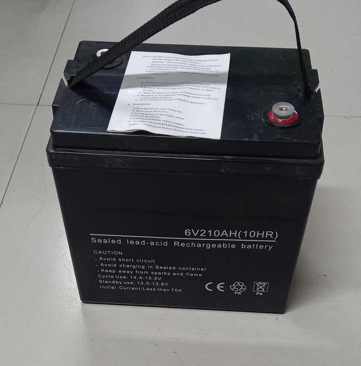 Герметичная свинцово-кислотная батарея 6V210AH(10HR); NP9 -12 (12V9FH/20HR)