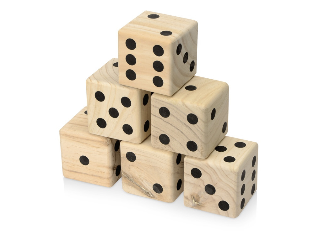 Деревянная игра в кости, XL Dice (id 103574149)